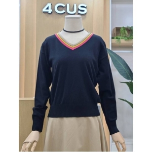 4CUS 레인보우 V넥 니트 FF1I9KT81872 - 에누리 가격비교