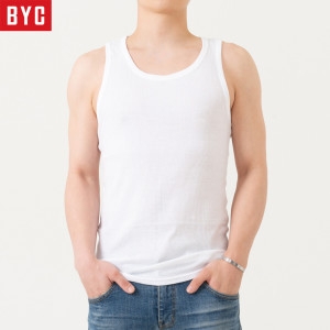 BYC 3+1 남자 BCY 런닝 나시 메리야스 남성 골지 나시티 - 에누리 가격비교