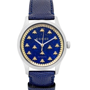 구찌 YA1264122 타임리스 G-Timeless 오토매틱 공용 가죽 시계 38mm - 에누리 가격비교