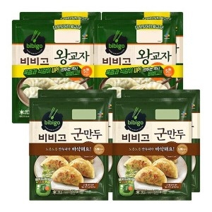 CJ제일제당 비비고 왕교자 455g x 4 + 군만두 450g x 4 - 에누리 가격비교