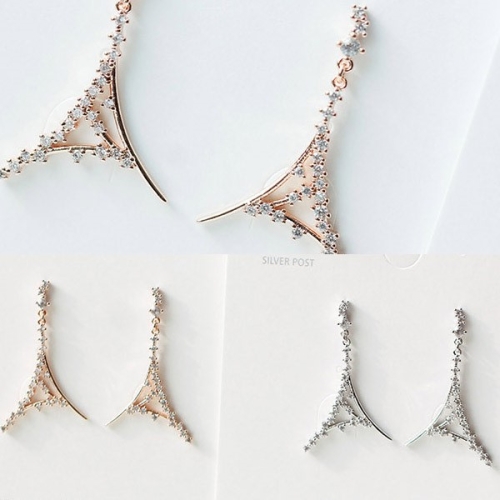 애슬릿 애슬릿 디아나 파리스 큐빅 드롭 귀걸이 5116242 - 에누리 가격비교