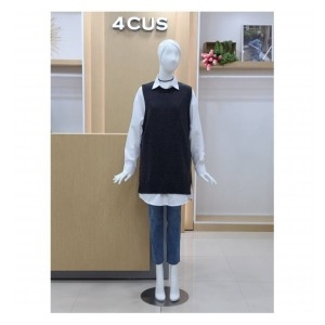 4CUS 포커스 포커스 뒷리본 니트 베스트FF0I7VT0231 - 에누리 가격비교