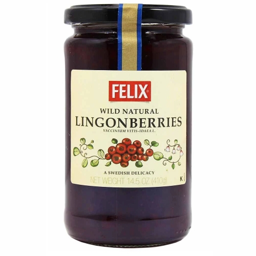 Felix Swedish 펠릭스 스웨덴 네추럴 링곤베리 잼410g - 에누리 가격비교