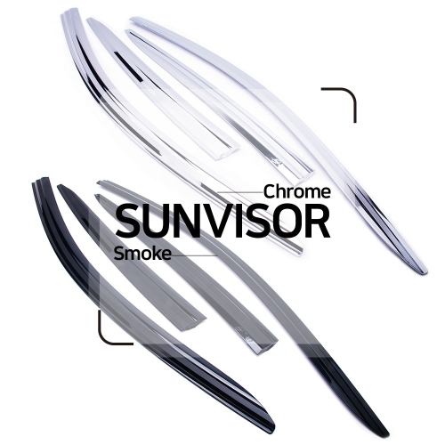 케이모터스 기아 K 시리즈 K3 K5 K7 K8 크롬 스모그 썬바이저 빗물받이 썬바이져 스모그썬바이저 올뉴K5더뉴K5 - 에누리 가격비교