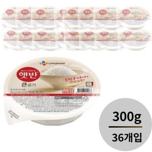 CJ 햇반 큰공기 300g 72개 - 에누리 가격비교