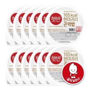 CJ제일제당 햇반 현미귀리 곤약밥 150g[12개] - 에누리 가격비교