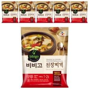 CJ제일제당 비비고 된장찌개 460g[6개] - 에누리 가격비교