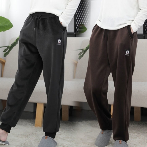 혀니미니 800484 잠옷바지 여자 남자 밍크 수면바지 긴바지 - 에누리 가격비교