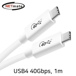 강원전자 NETmate NM-UC401 USB4 Type C to C 케이블[1m] - 에누리 가격비교
