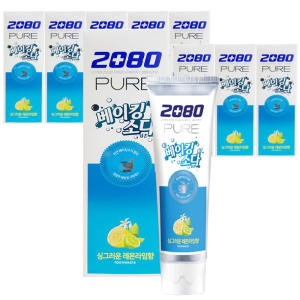 애경 2080 베이킹소다 퓨어치약 레몬라임 120g[10개] - 에누리 가격비교