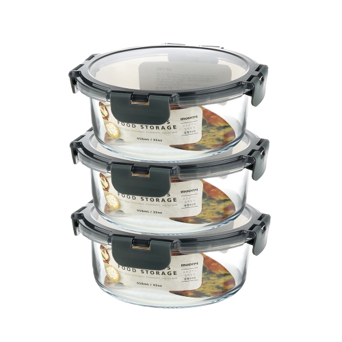 재영트레이딩 모드니 오븐글라스 원형 950ml[3개] - 에누리 가격비교