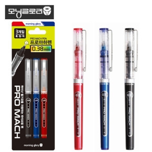 모닝글로리 PRO MACH 3000 프로마하펜 0.38 3색세트 - 에누리 가격비교