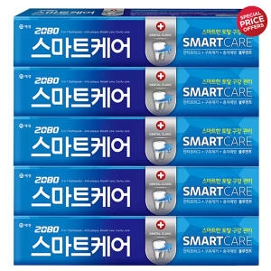 애경 2080 덴탈크리닉 스마트 케어 치약 190g[20개] - 에누리 가격비교