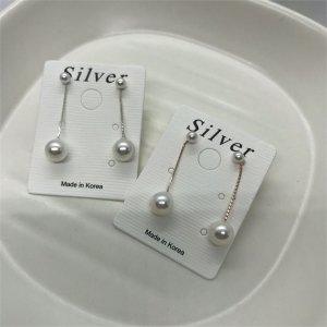 오노마 ONM 진주 큐빅 레이어드 패션 은 귀걸이 여성 악세사리 9806125 : 에누리 가격비교