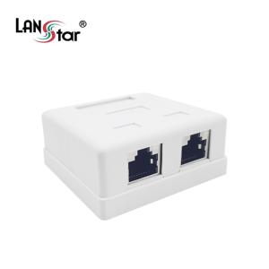 라인업시스템 LANStar 노출형 2포트 아울렛 LS-WP152S - 에누리 가격비교
