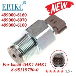덴소 4990006160 8-98119790-0 디젤 레일 압력 센서 Isuzu 4HK1 엔진용 02 499000-6070 ...