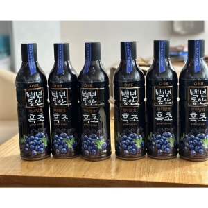 샘표식품 샘표 백년동안 현미발효 흑초 블랙블루베리 900ml 6개 - 에누리 가격비교