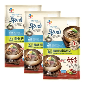 CJ제일제당 물냉면908g+비빔냉면474.4g 3봉 - 에누리 가격비교