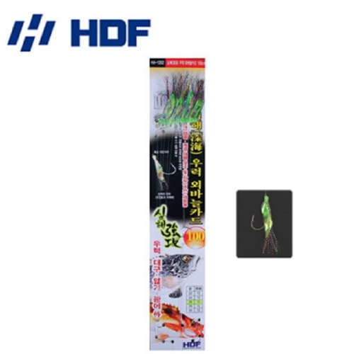 HDF 해동조구사 해동 HA-1302 심해우럭 /반짝이/어피/우럭채비 - 에누리 가격비교