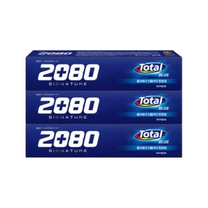 애경 2080 시그니처 토탈블루 치약 125g [48개] - 에누리 가격비교