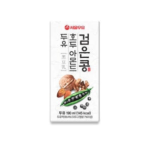 서울우유 검은콩호두아몬드두유 190ml x 40팩 - 에누리 가격비교