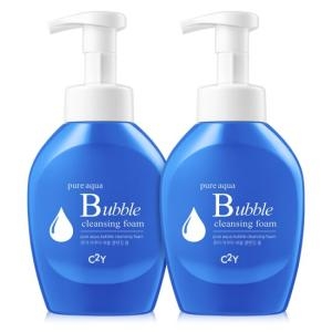 C2Y 아쿠아 버블 클렌징폼 500ml 2개 대용량 세트/ 펌핑형 펌프 - 에누리 가격비교