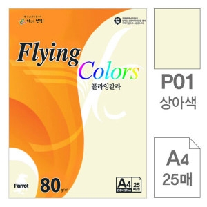 삼원특수지 플라잉칼라 플라잉색지모든색A4 80g 25매 P01 상아색외 색상별 : 에누리 가격비교