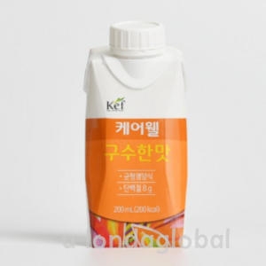 KEF 케어웰 구수한맛 (팩) 200ml[108개] - 에누리 가격비교