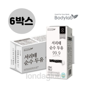 바디랩 서리태 순수두유 99.9 190ml [144개] : 에누리 가격비교
