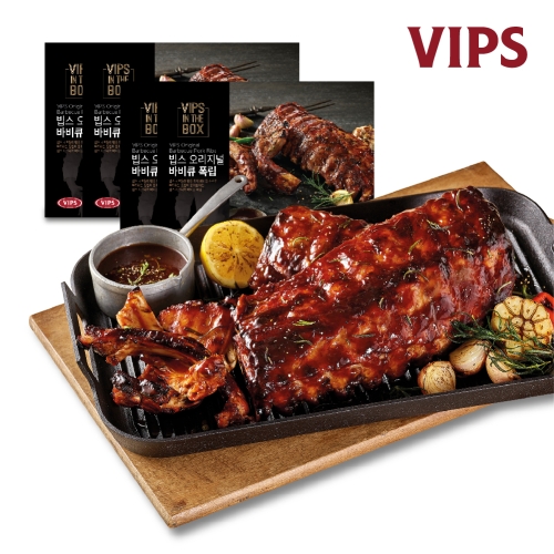 CJ푸드빌 빕스 오리지널 바비큐폭립 450g [4개] - 에누리 가격비교