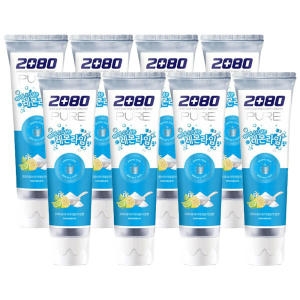 애경 2080 퓨어 베이킹소다 치약 레몬라임 125g[8개] - 에누리 가격비교