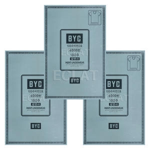 BYC 남성 100수 반팔런닝_BYI6039 [3매] - 에누리 가격비교
