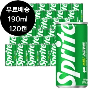 코카콜라음료 스프라이트 190ml[120개] - 에누리 가격비교