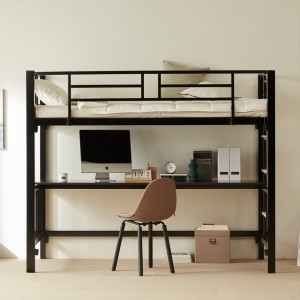 가구타운 철제 책상침대 사다리일체형 DW201 싱글 S 슈퍼싱글 SS 프레임+철망받침대 - 에누리 가격비교