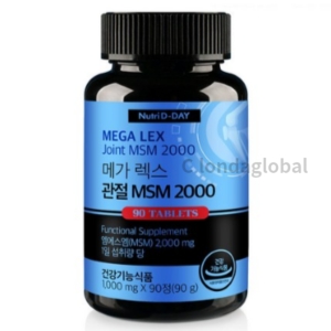 뉴트리디데이 메가렉스 관절 MSM 2000 90정 [3개] : 에누리 가격비교