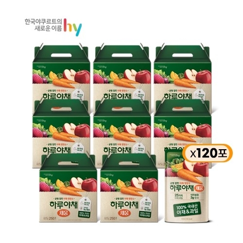 한국야쿠르트 하루야채 채움 10mll 15포[8개] 에누리 가격비교