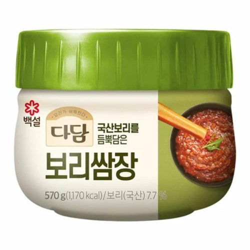 CJ제일제당 다담 보리쌈장 570g[5개] - 에누리 가격비교
