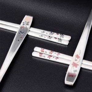 한일스텐레스 코스모스 수저 2벌세트 부부수저 - 에누리 가격비교