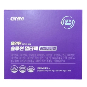 GNM자연의품격 올인원 솔루션 멀티팩 2.4g 30포[1개] - 에누리 가격비교