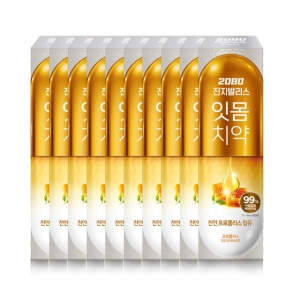 애경 2080 진지발리스 프로폴리스 치약 150g [10개] : 에누리 가격비교