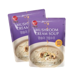 CJ제일제당 햇반 소프트밀 양송이 크림수프 180g [5개] - 에누리 가격비교
