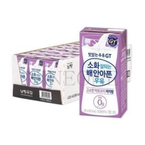 남양유업 맛있는 우유 GT 고소한 락토프리 저지방 180ml [24개] - 에누리 가격비교