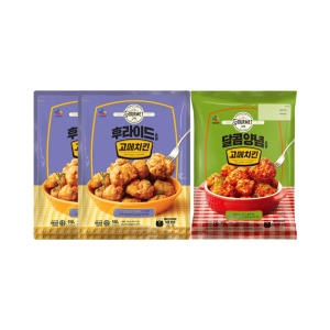 CJ제일제당 고메 치킨 후라이드 550g x2 + 비비고 왕교자 1.05kg - 에누리 가격비교