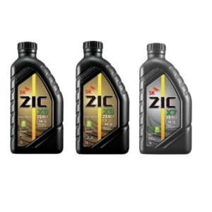 SK루브리컨츠 ZIC X9 X7 ZERO 0W16 0W20 0W30 가솔린 디젤 하이브리드 LPG PAO첨가 제로 1L X7 ...