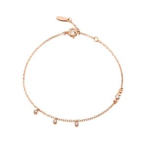 14K 18K 일루이 ILLUI 일루이 BB4C001 러브큐총총팔찌 - 에누리 가격비교