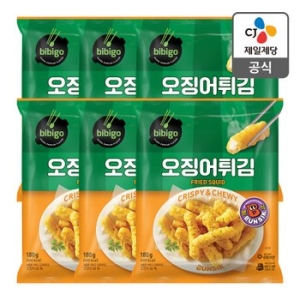 CJ제일제당 비비고 오징어튀김 180g[6개] - 에누리 가격비교
