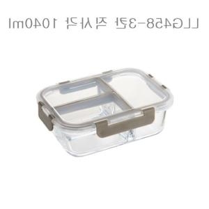 글라스락 유리밀폐용기 직사각 3칸 반찬통 1040ml LLG458 - 에누리 가격비교