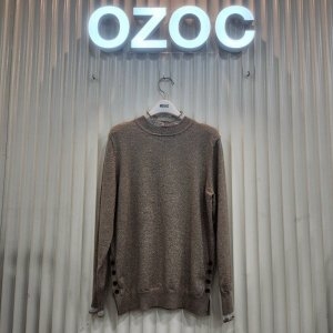 OZOC 프릴넥 니트 탑 FOQWCWA533P - 에누리 가격비교