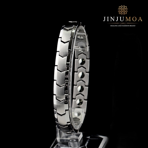 다모아컴퍼니 진주모아 쉴드 화이트골드 게르마늄 건강팔찌 BSHSB-01(남성) - 에누리 가격비교