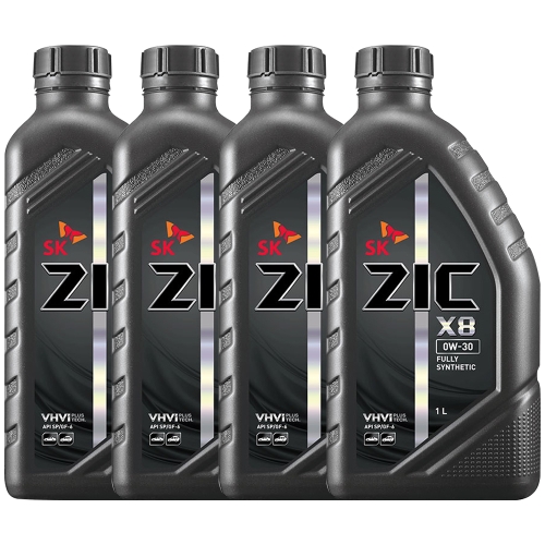 SK엔무브 ZIC X8 0W30 1L[4개] - 에누리 가격비교